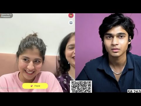 Omegle Mom and daughter ❤️ conversation love story 💕 #funny #omeglelaughs #cute #omegle #livestream 