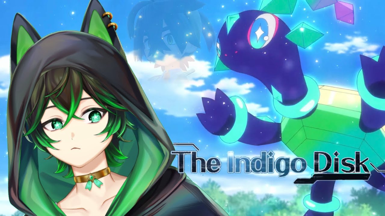 Playing through entire The Indigo Disk Pokémon DLC 🐢 - YouTube