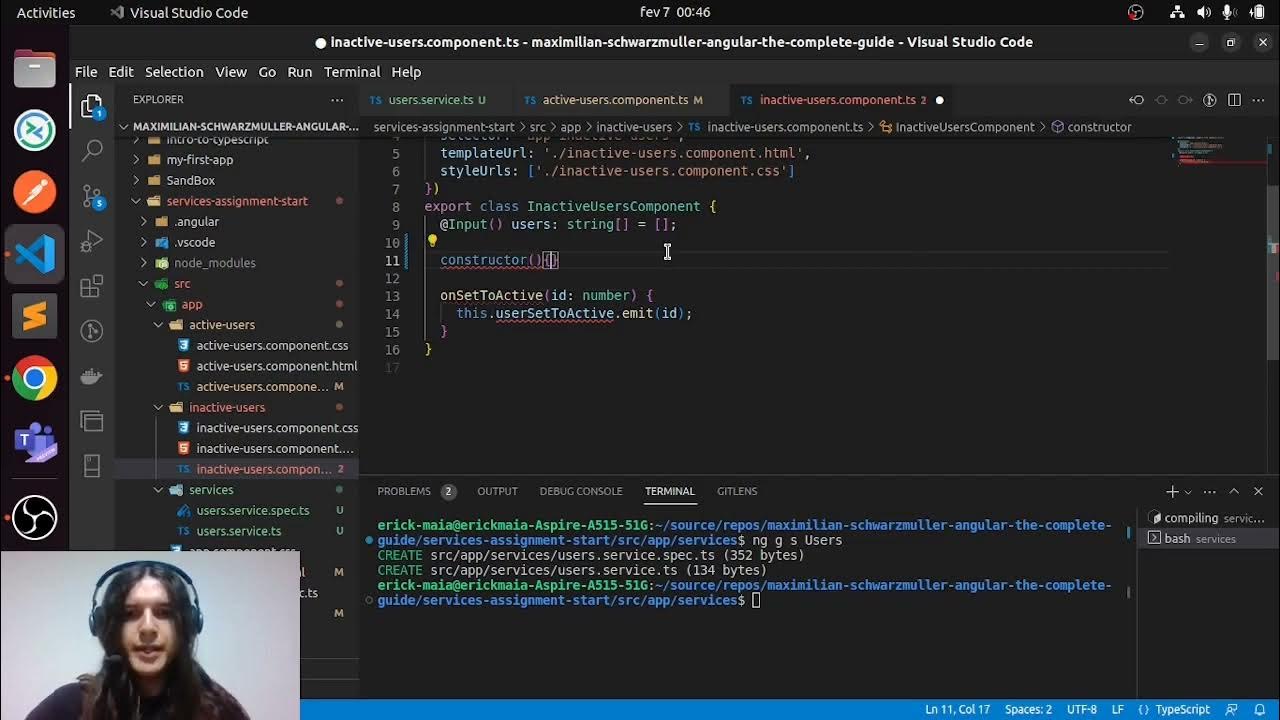 Max's Angular Course: Assignment 5 - Practicing Services - YouTube