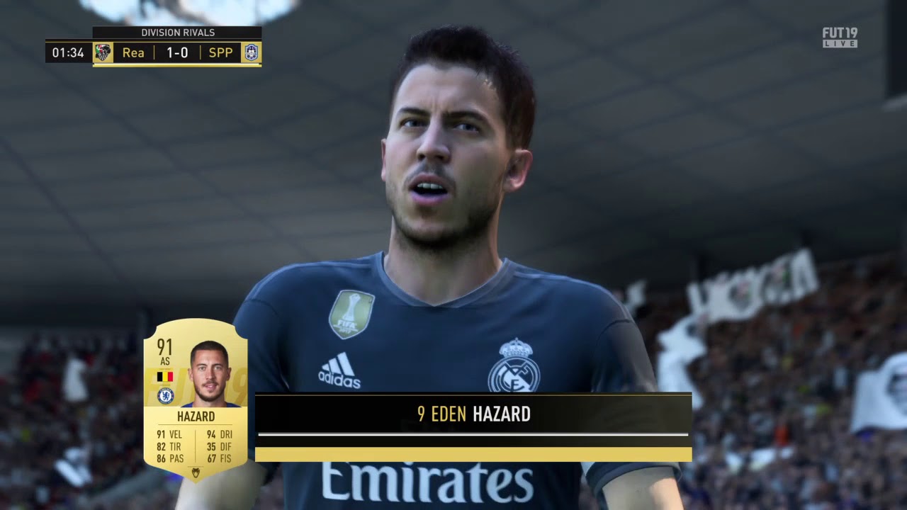 FIFA 19 Hazard Skill Run - YouTube