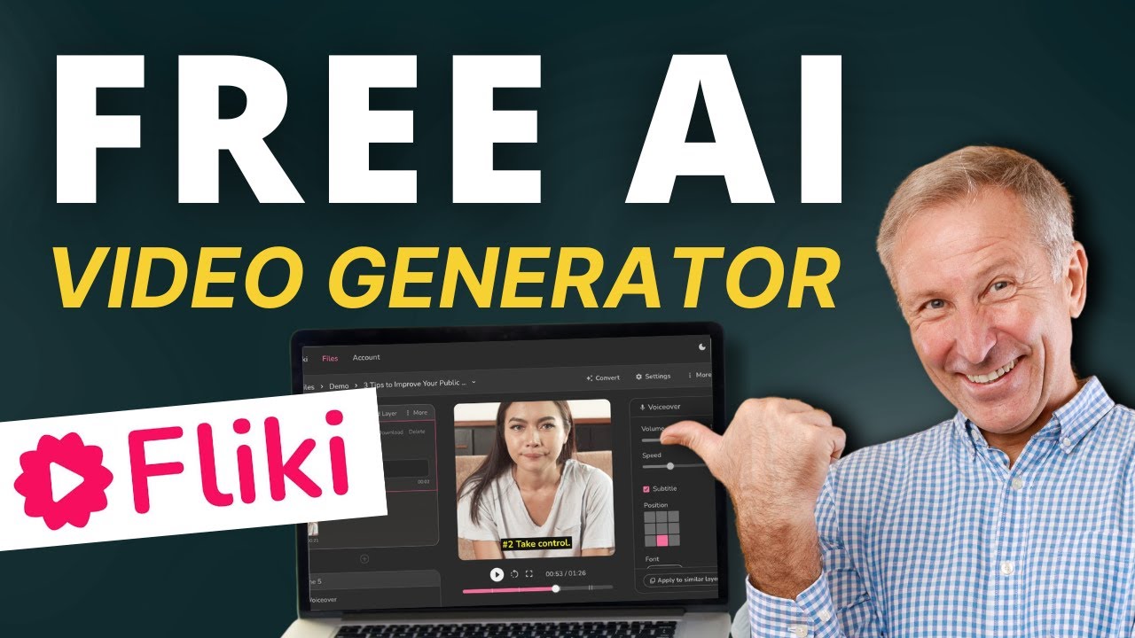 Free AI Video Generator - Fliki AI Overview - YouTube