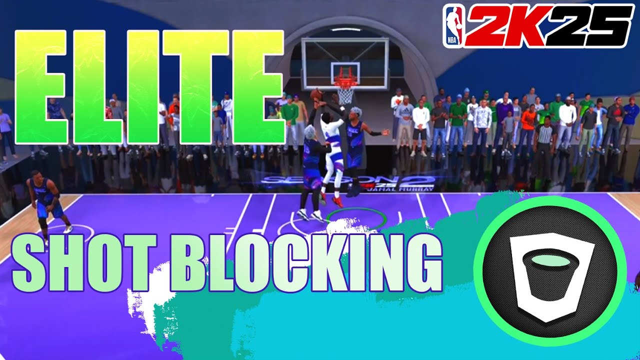 How to Become an Elite Shot Blocker NBA 2K25 - YouTube