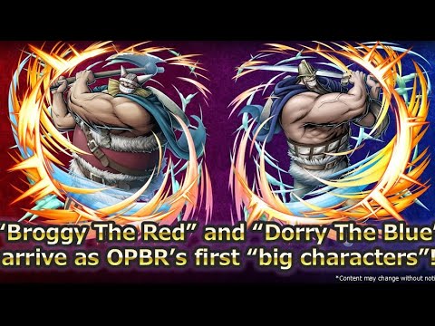 Dorry And Broggy Are Here First Look | One Piece Bounty Rush OPBR - YouTube