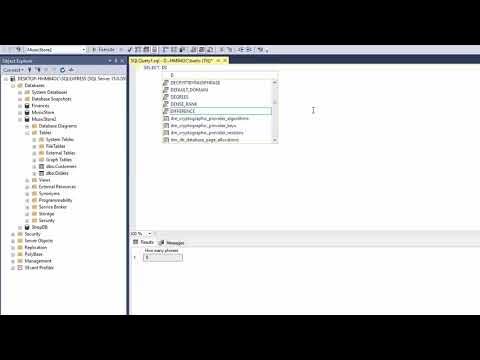 Twórz zaawansowane zapytania w Microsoft SQL Server - YouTube