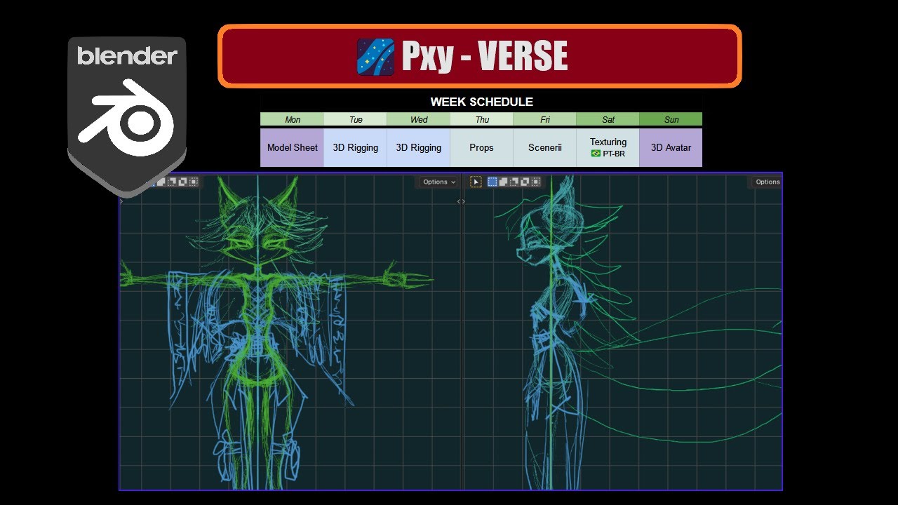 🎭3D Avatar Making #01 ~ Tsukagi: (Re-)Modelling Body (reusing Geometry ...