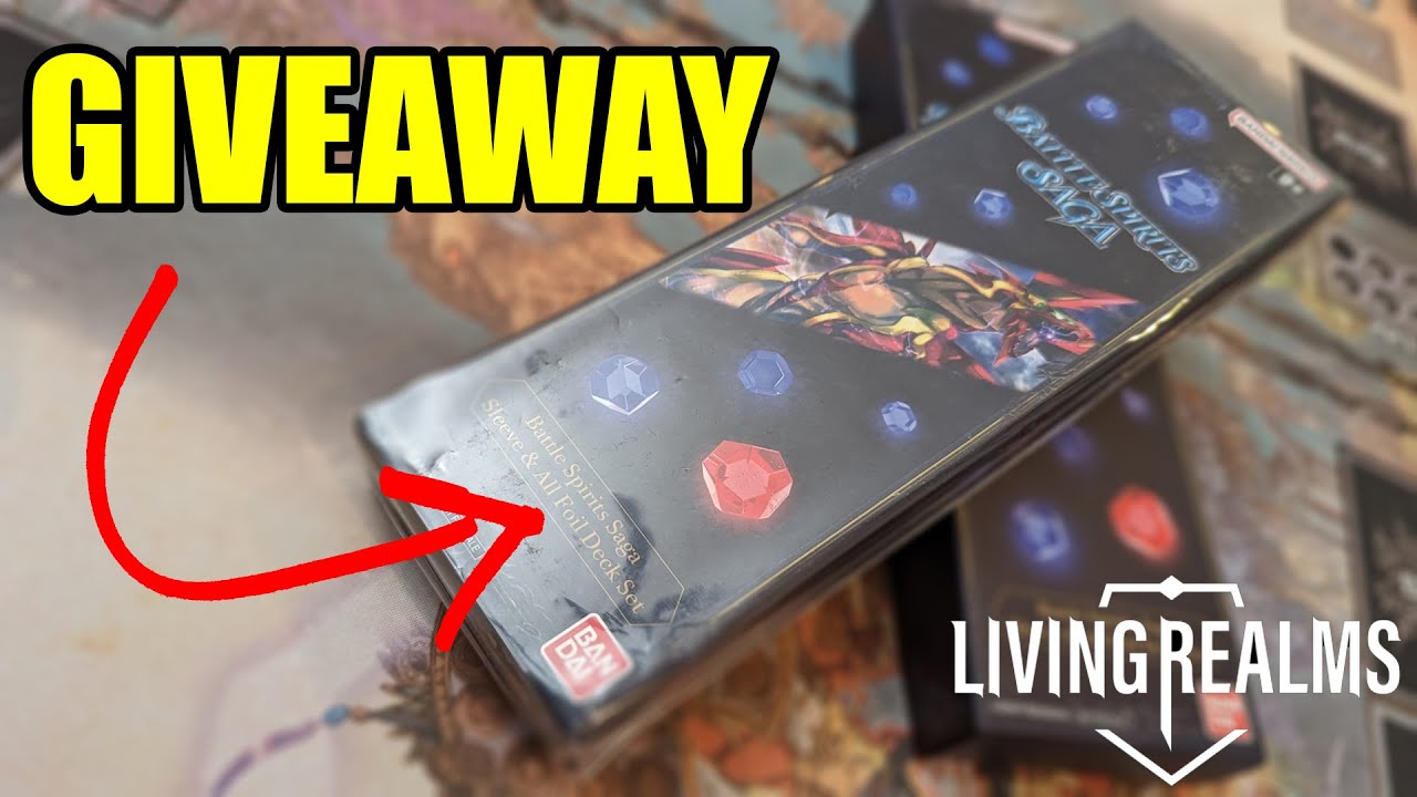 Living Realms x Players Guild Battle Spirits Saga Giveaway + Opening ...