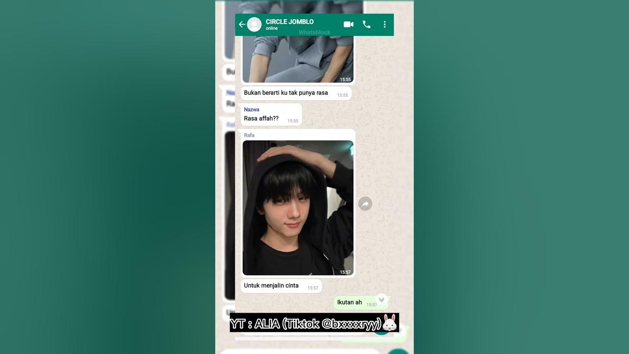 POV JOMBLO HAPPY || pov whatsmock fake chat || Ib Tiktok || #whatsmock #fakechat #fyp #shorts ...