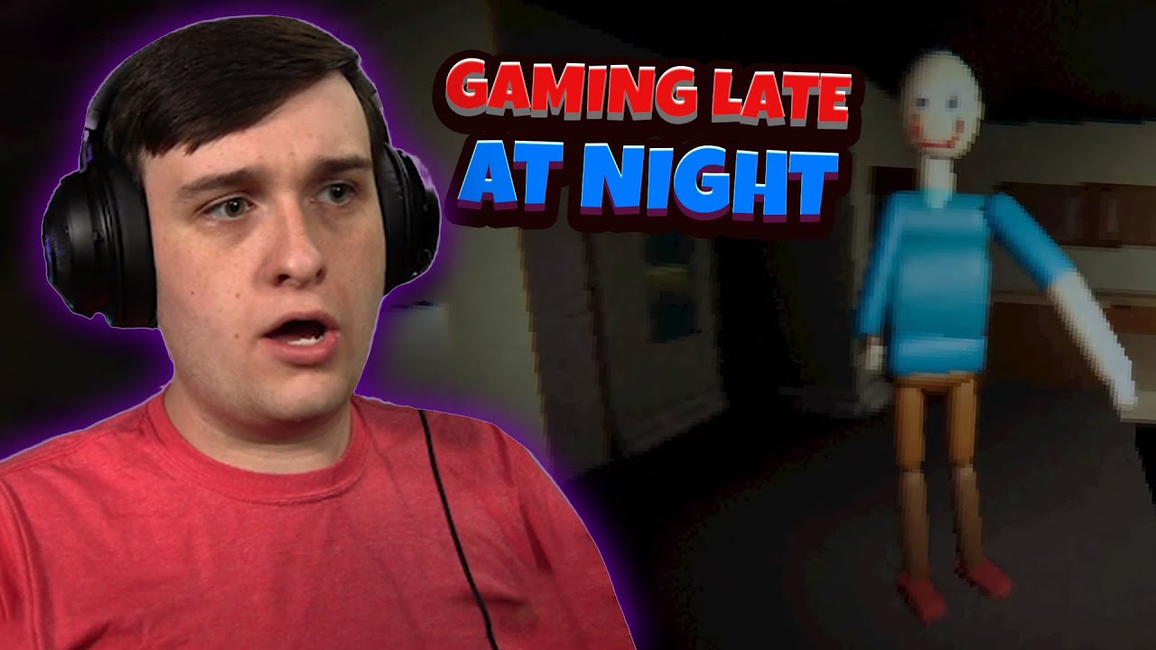 GAMING AT 3 AM GONE SUS!!! | Gaming Late at Night - YouTube