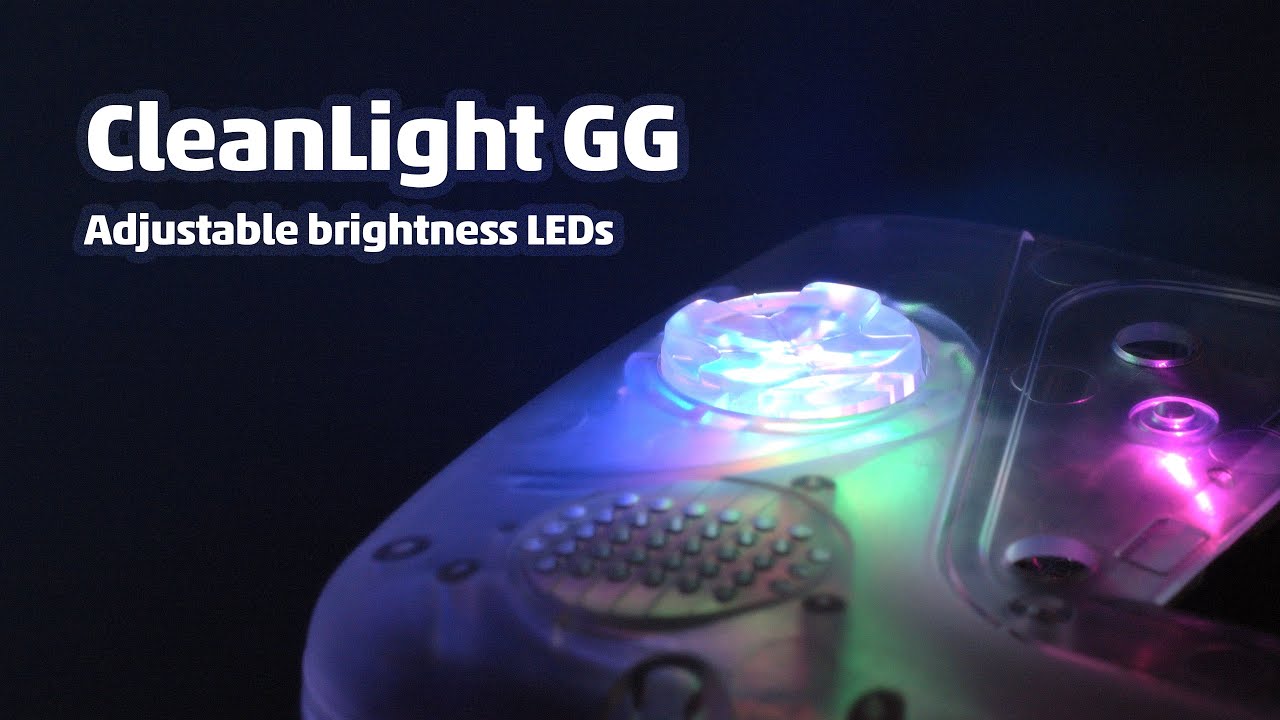 The Adjustable Brightness LEDs for Game Gear - CleanLight GG - YouTube