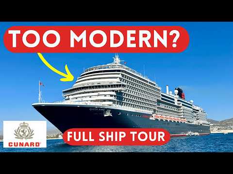 FULL Cunard Queen Anne Ship Tour! All Decks and Venues Explored - TOO MODERN?