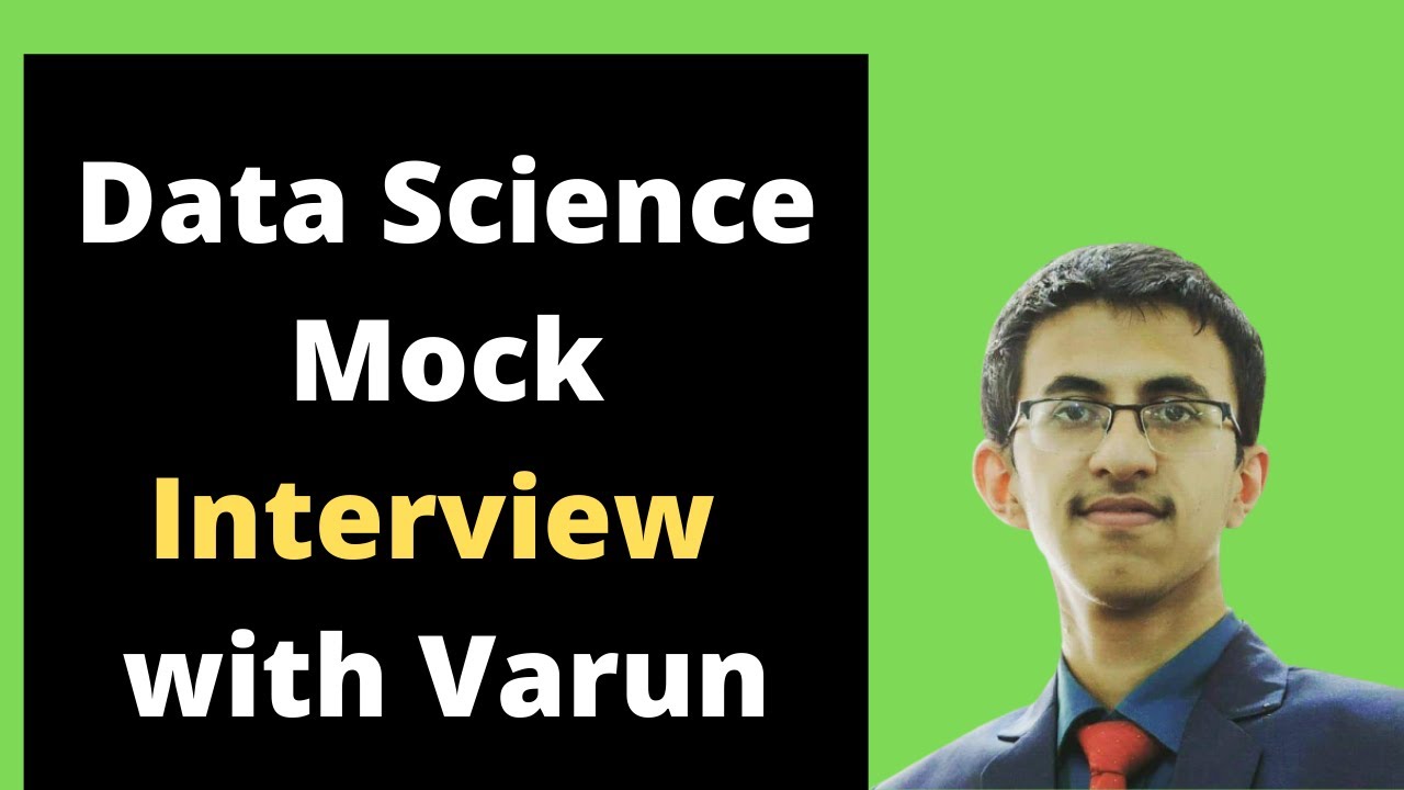 Data Science Mock up Interview - Varun MSC Statistics| Fresher data ...