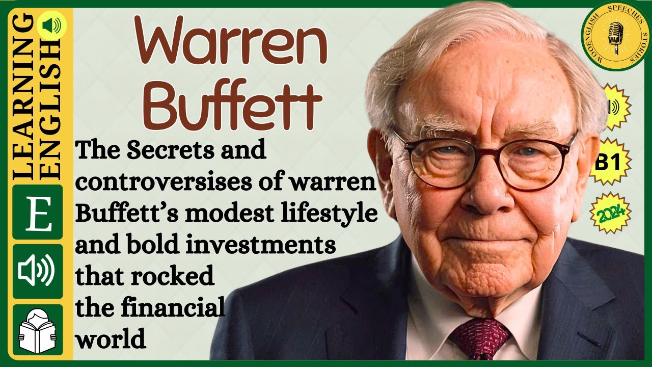 Learn English through story level 4 - Warren Buffett - YouTube
