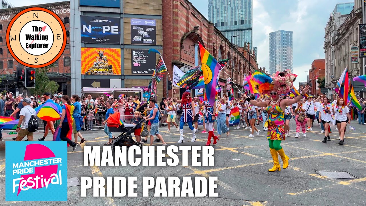 Manchester Pride Parade 2022 - Highlights 🌈 #MarchForPeace # ...