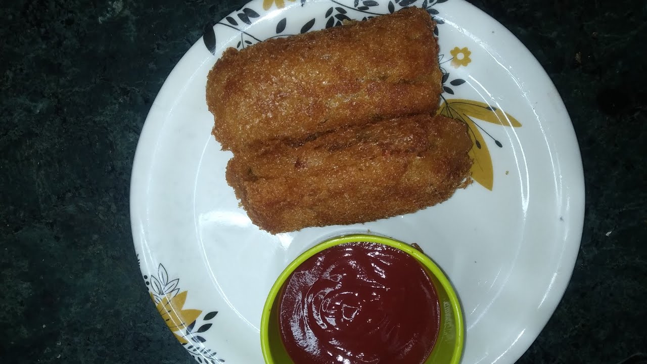 How to make tasty 😋Bread roll pockets || Homes Kitchen - YouTube
