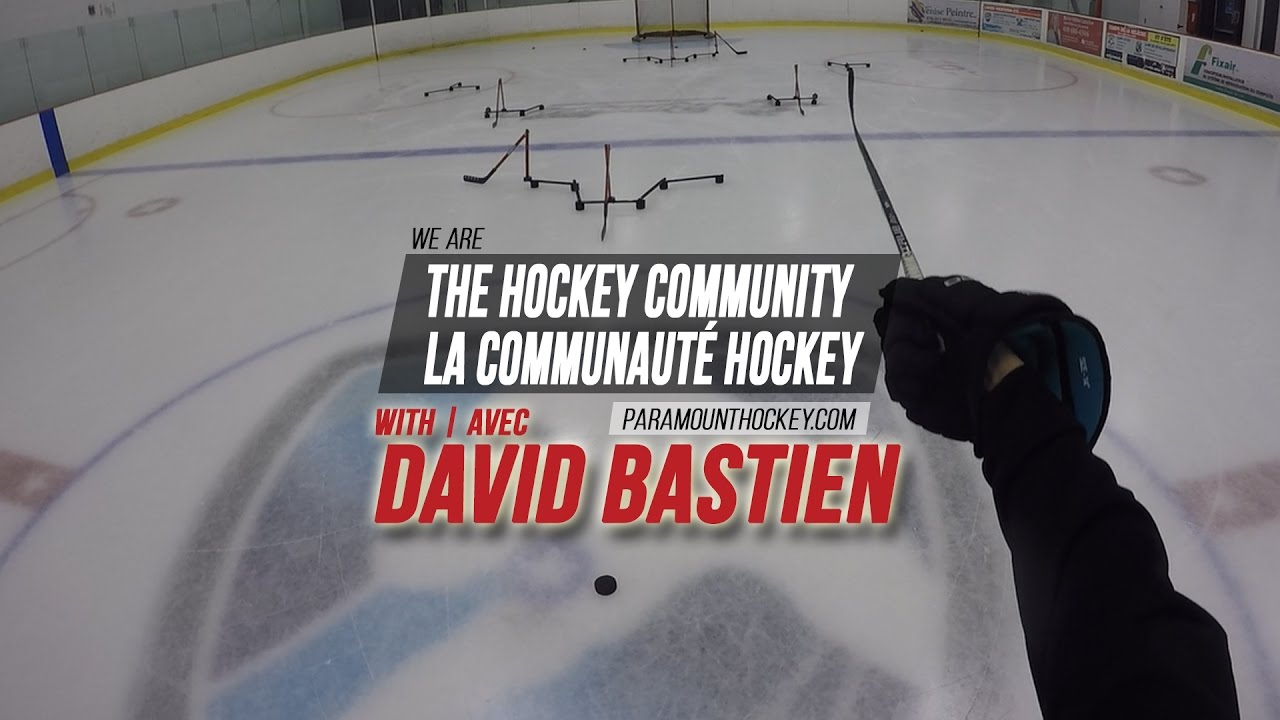 Shocking hands ON THE ICE with David Bastien - Paramount Hockey (Part.2 ...
