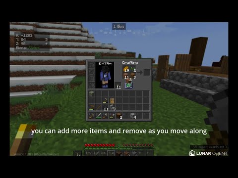 how to get more inventory space in minecraft 1.18 - YouTube