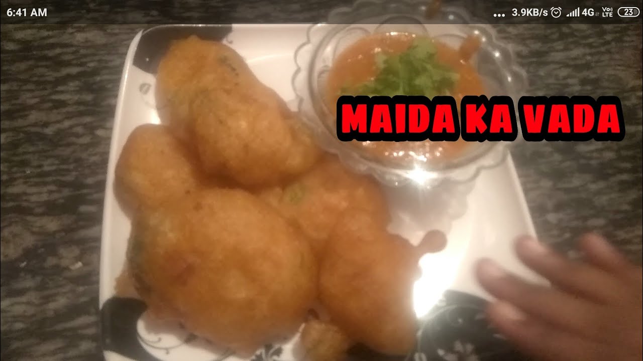 Maida ka vada recipe - YouTube