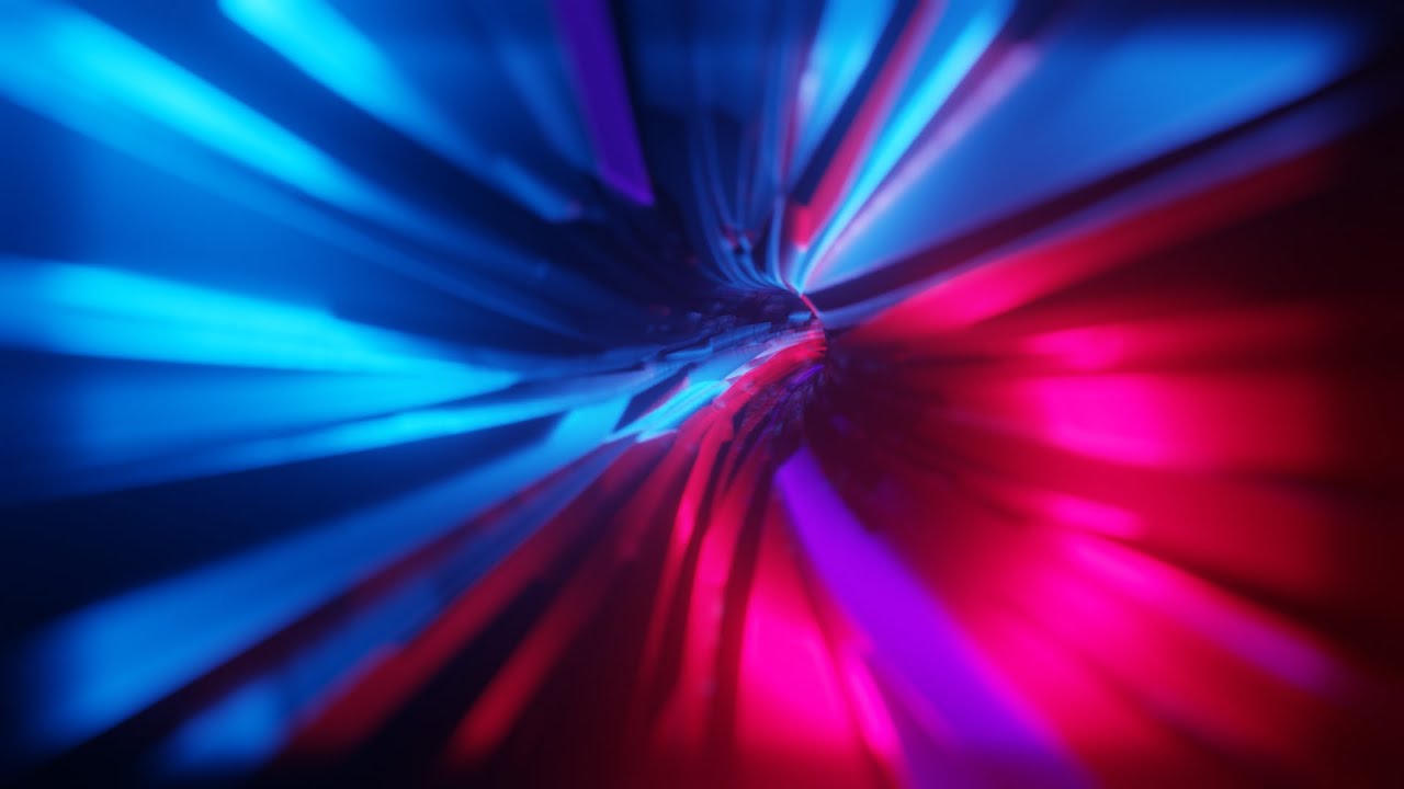 Red, Blue & Purple Magic Tunnel | Motion Background | Live Wallpaper ...