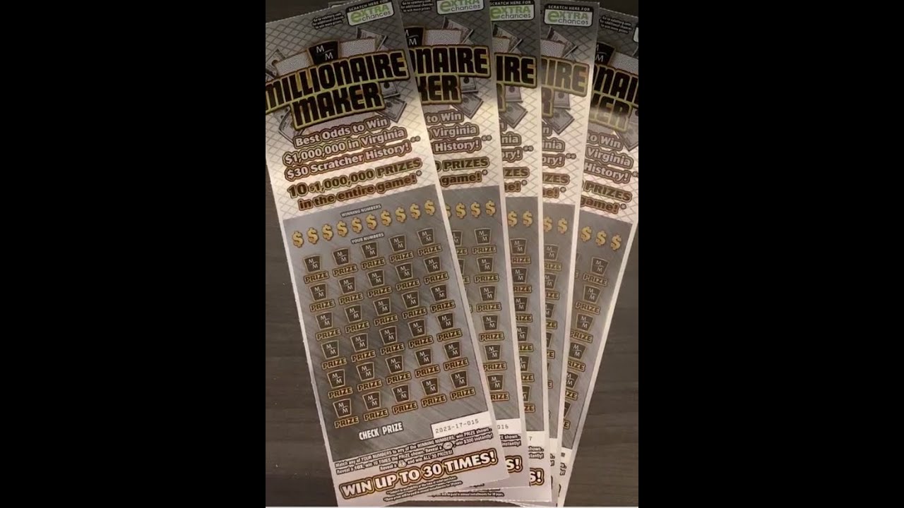 VA Scratch King #3 - New $30 Millionaire Maker Scratcher - YouTube