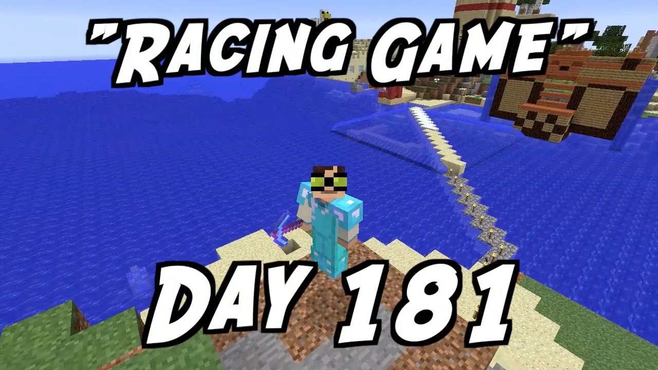 Everyday Minecraft - Racing Game [181] - YouTube