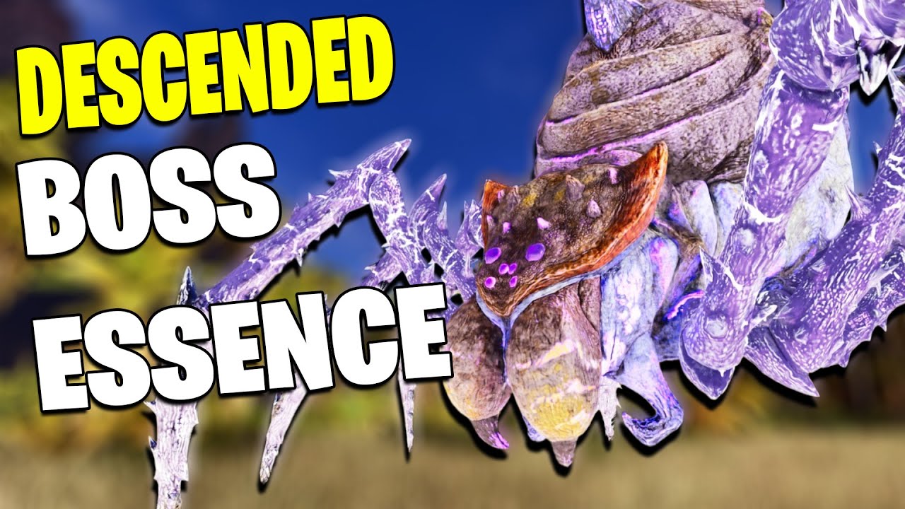 HOW TO GET BOSS ESSENCE IN ARK SURVIVAL DESCENDED - YouTube