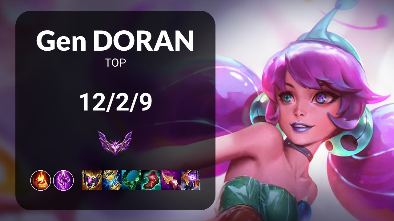 Gen Doran Gwen vs Yone TOP - KR MASTER Patch 14.1 - YouTube