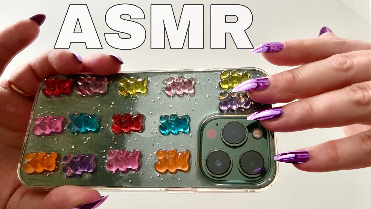 ASMR Fast Camera Tapping & Scratching w/ Textured Cases (No Talking) - YouTube