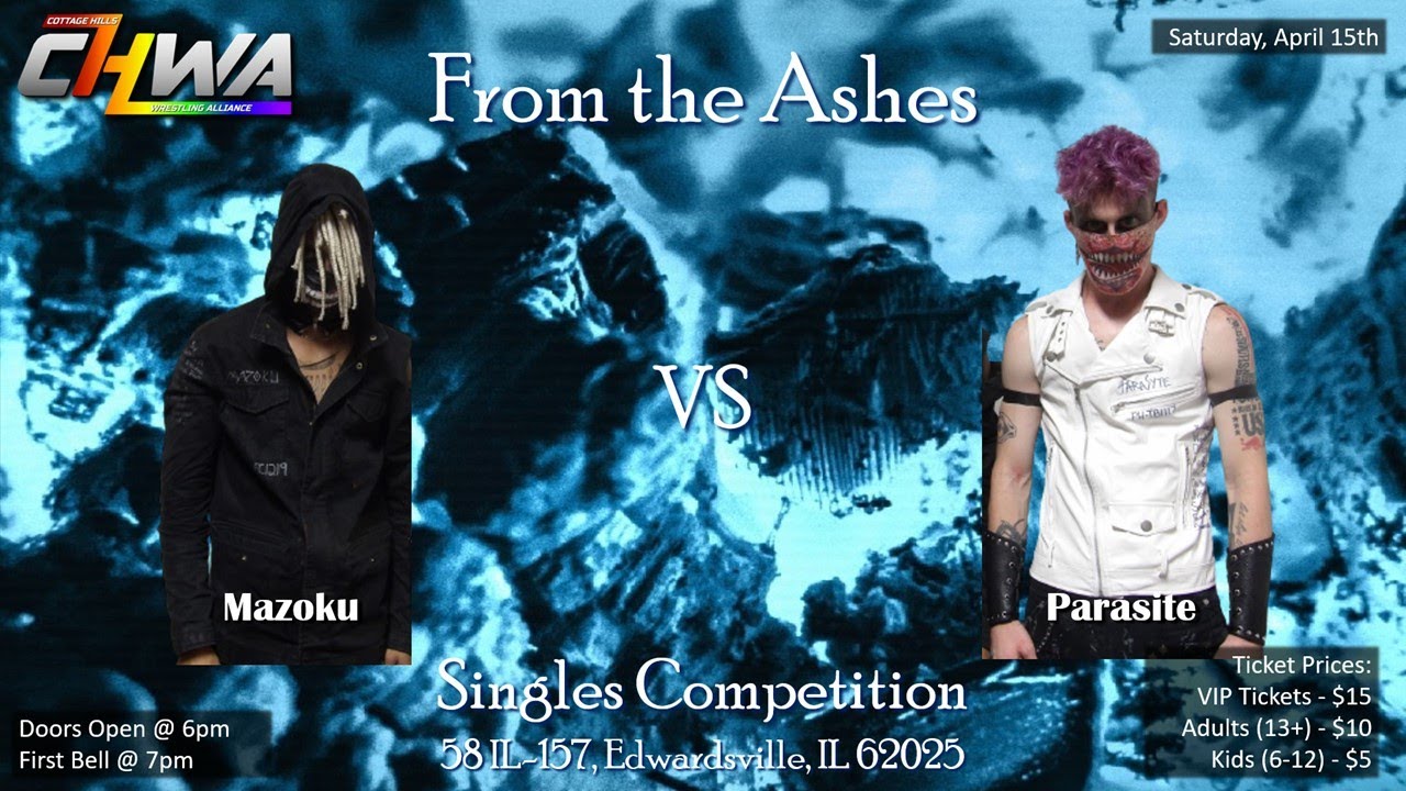 CHWA Showcase - From the Ashes 2023 Mazoku vs Parasite - YouTube