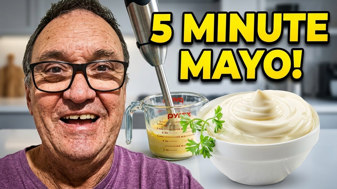 Homemade Mayonnaise in 5 Minutes | No Preservatives - YouTube