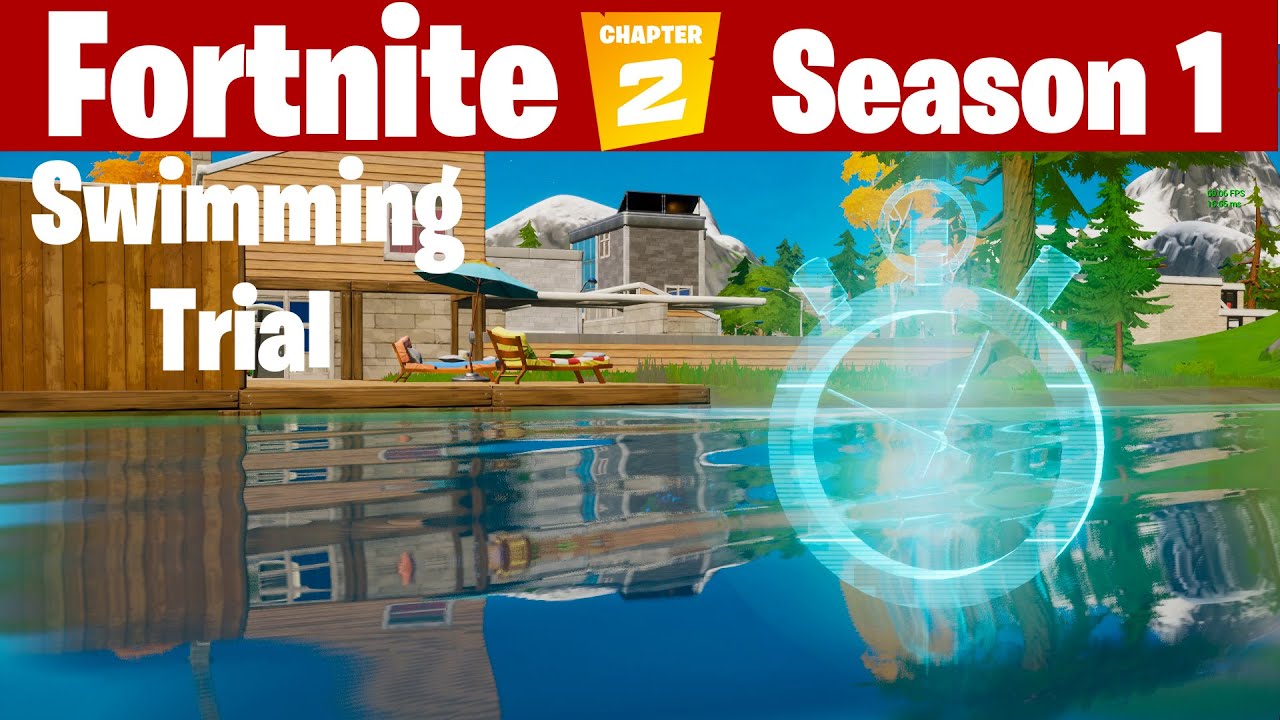 Fortnite Chapter 2 S1 How to Complete the Swimming Time Trials at Lazy ...