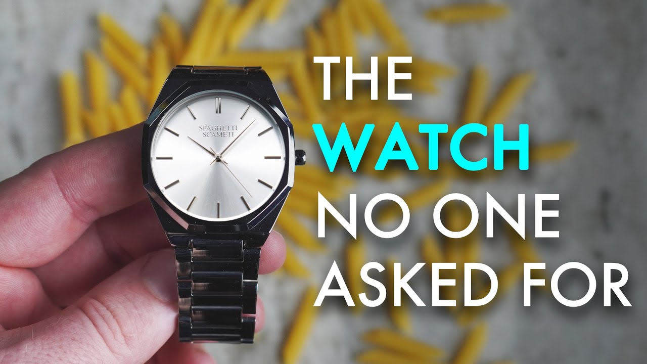 Watch Brand of The Year... Says The CEO | Spaghetti Scameti iCon - YouTube