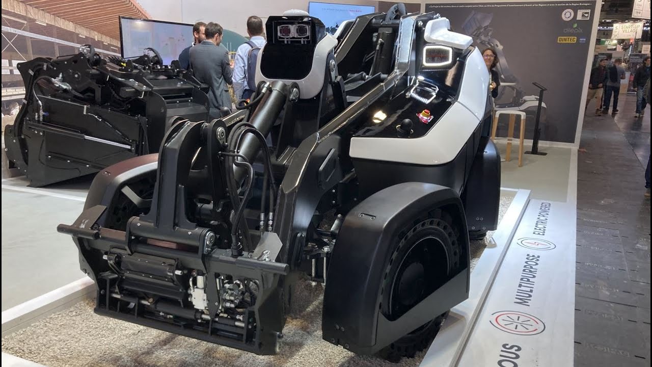 Manurob loadix : un concept de robot porte outil de manutention - YouTube