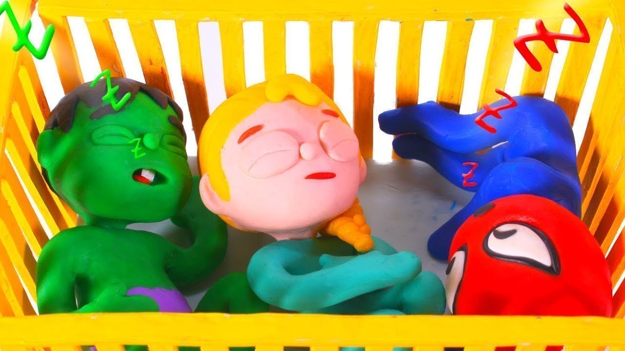 Three Little Babies Sharing A Crib Cartoons For Kids - YouTube