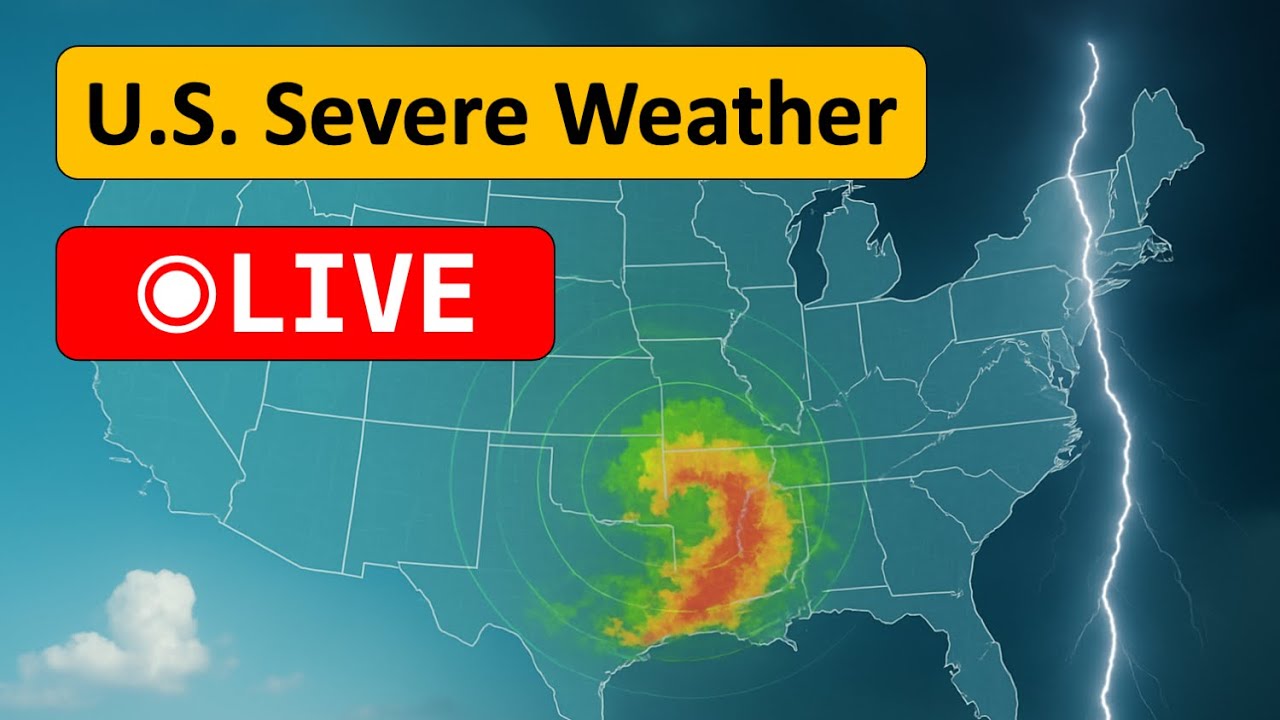REPLAY [LIVE] 24/7 U.S. Severe Weather Radar + Interactive Storm ...