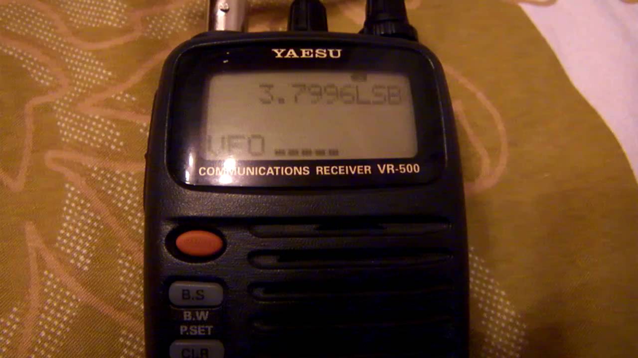 HF ANTENA 80M/40M +YAESU VR 500 - YouTube