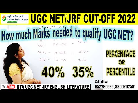UGC NET/JRF ENGLISH LITERATURE EXAM CUT-OFF 2022 | #cutoff2022 | # ...