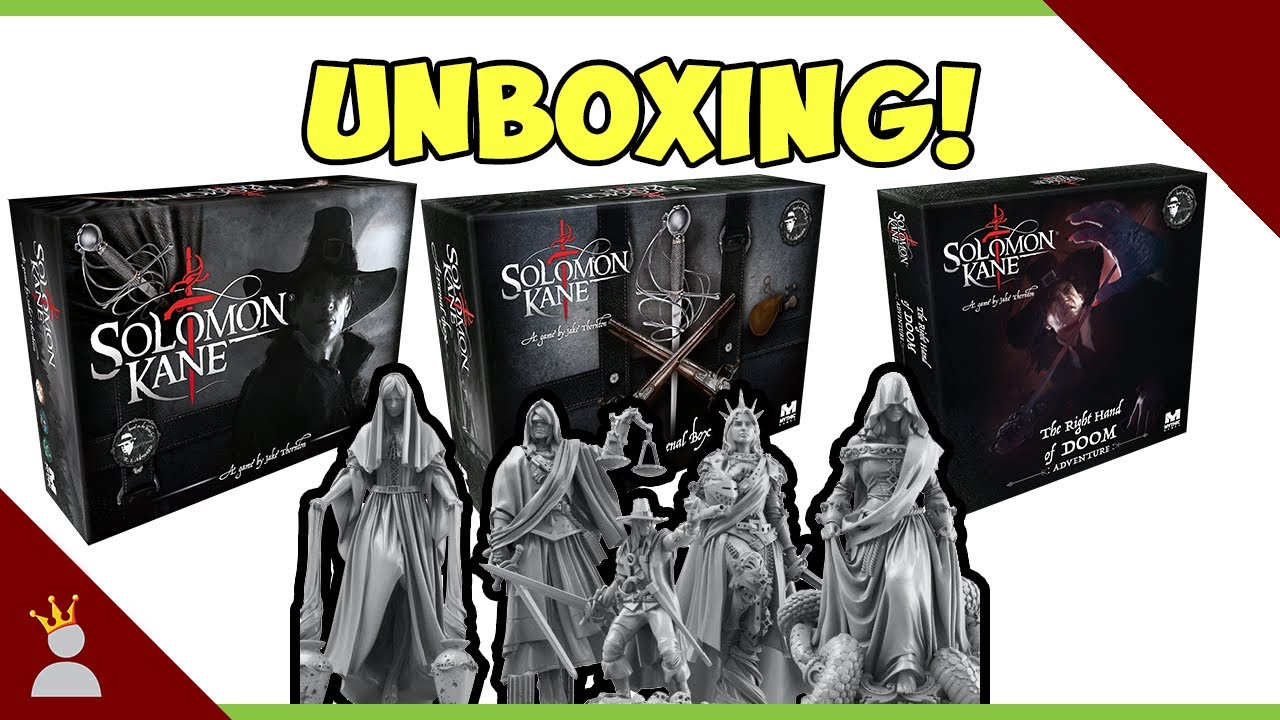 Solomon Kane Detailed Unboxing! - YouTube