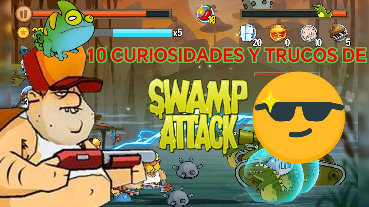 10 CURIOSIDADES Y TRUCOS DE SWAMP ATTACK. - YouTube