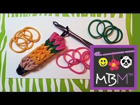 Pencil Charm Without a Rainbow Loom