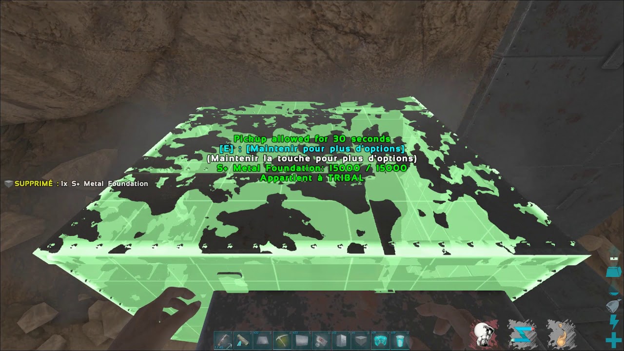 ARK building a barely unraidable church cave - YouTube