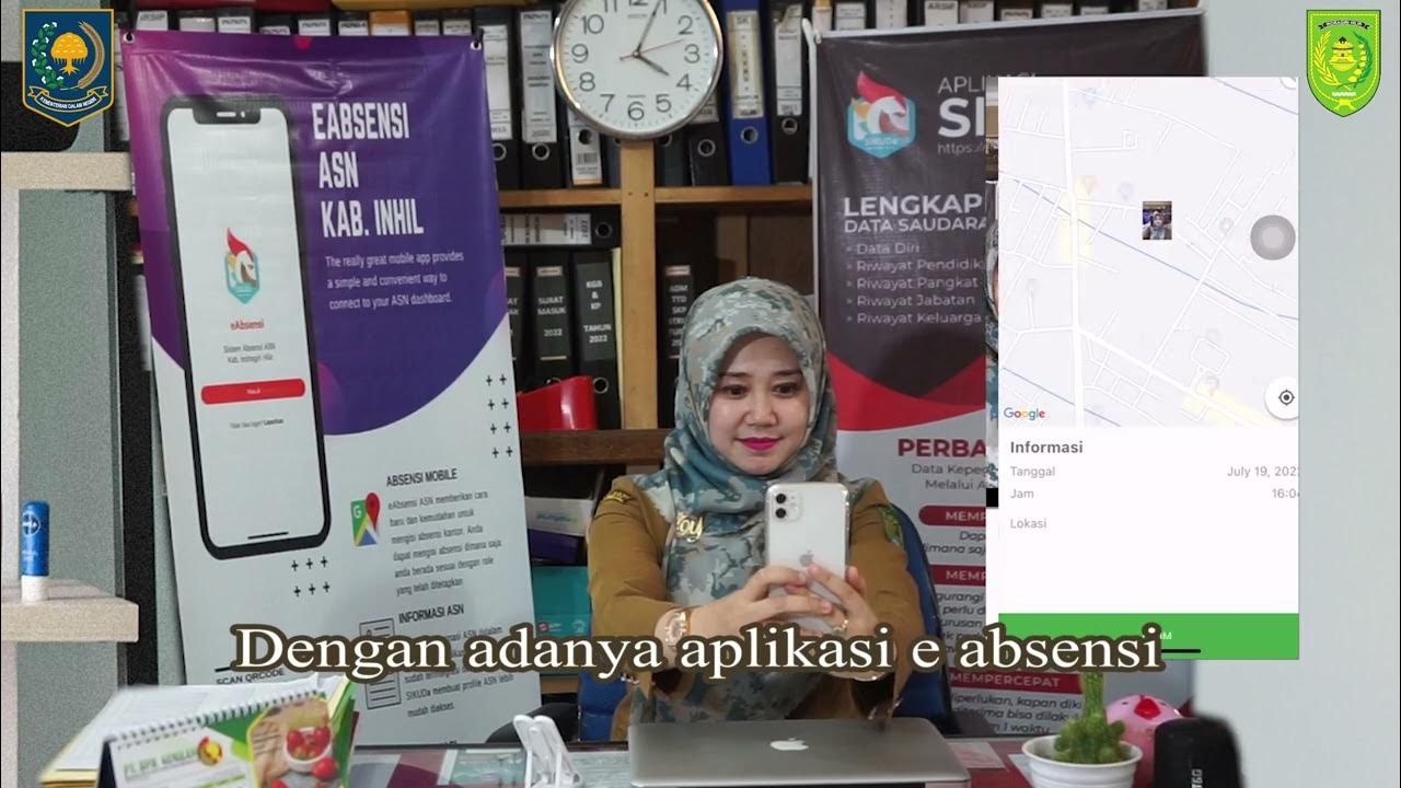 APLIKASI E-Absensi ASN KAB. INHIL (PRODUK INOVASI BKPSDM KABUPATEN INDRAGIRI HILIR) - YouTube