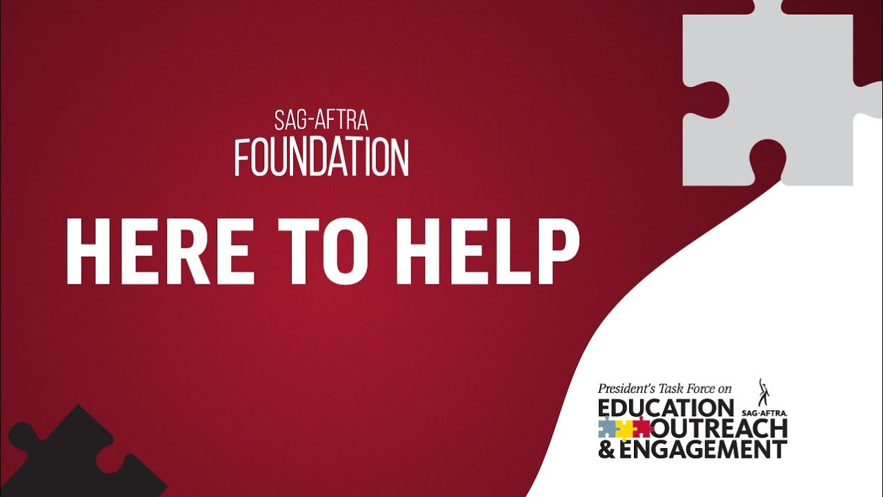 Here to Help: SAG-AFTRA Foundation - YouTube