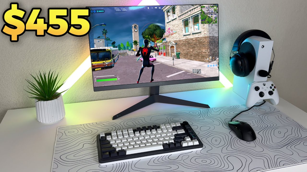 Building The PERFECT Gaming Setup For $455 - YouTube