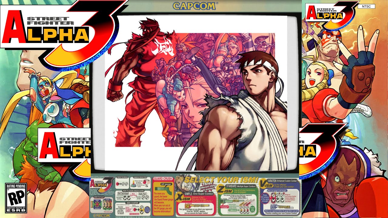 Street Fighter Alpha 3 - Cammy (Dramatic Battle) Max Difficulty - YouTube