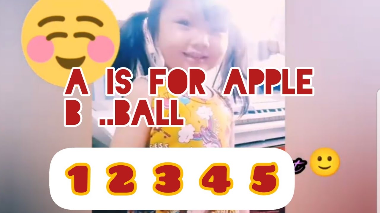 Let us count 1 2 3 and learn ABCDs | - YouTube