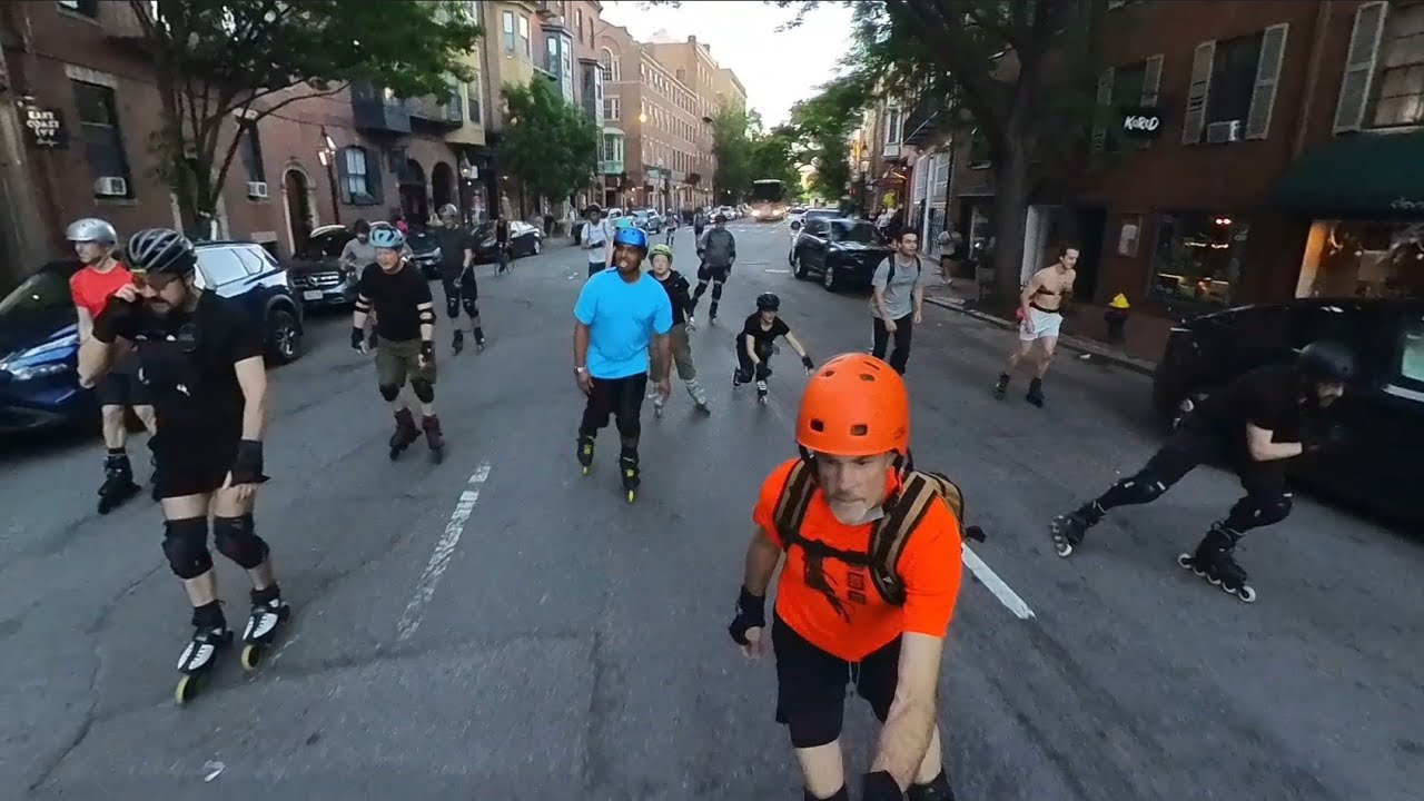 Sweet Summer Inline Skating With SkateBoston - YouTube