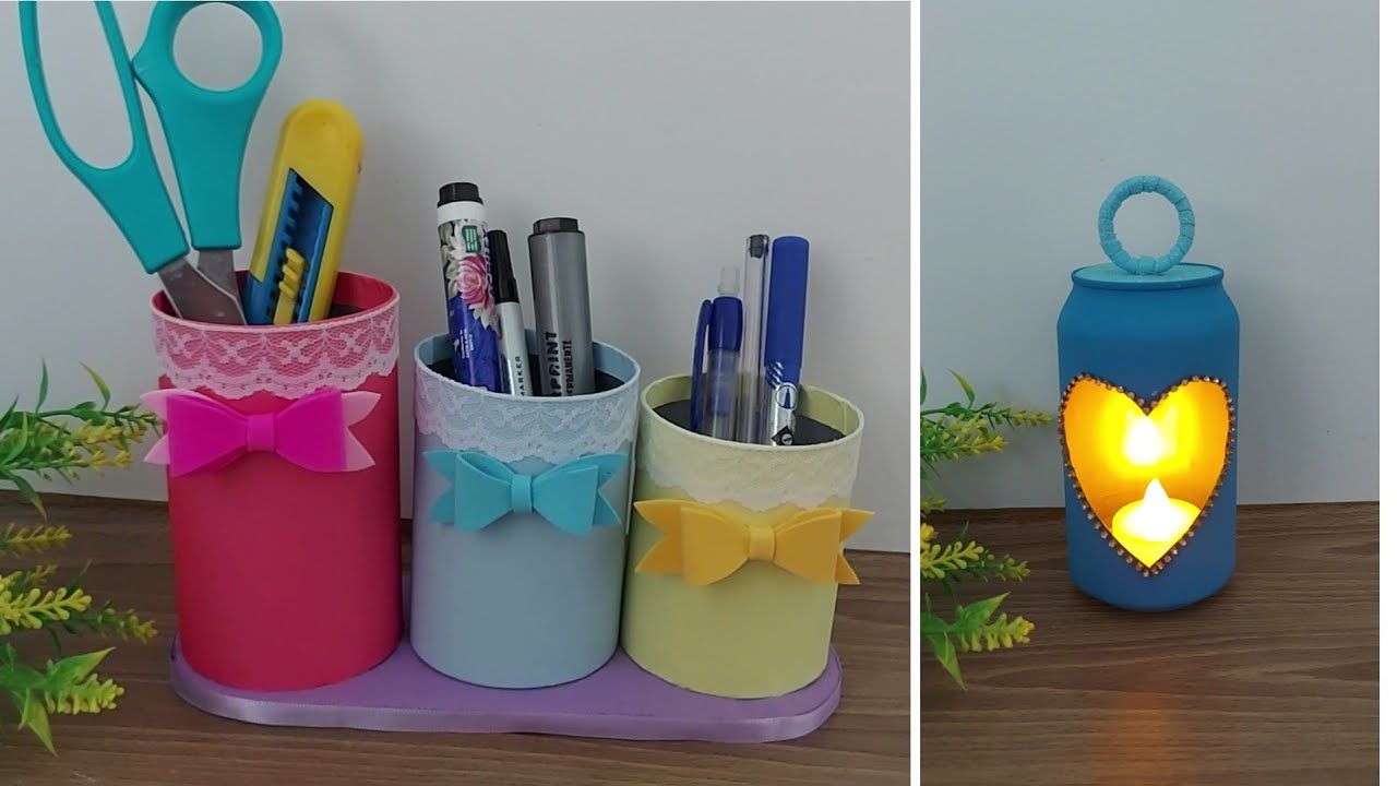 2 Ideia incrível de Artesanato com material reciclável | Faça Você ...