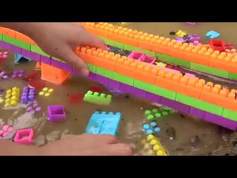 Build Bridge Blocks Toys for Children _ Construction vehicles for kids ...