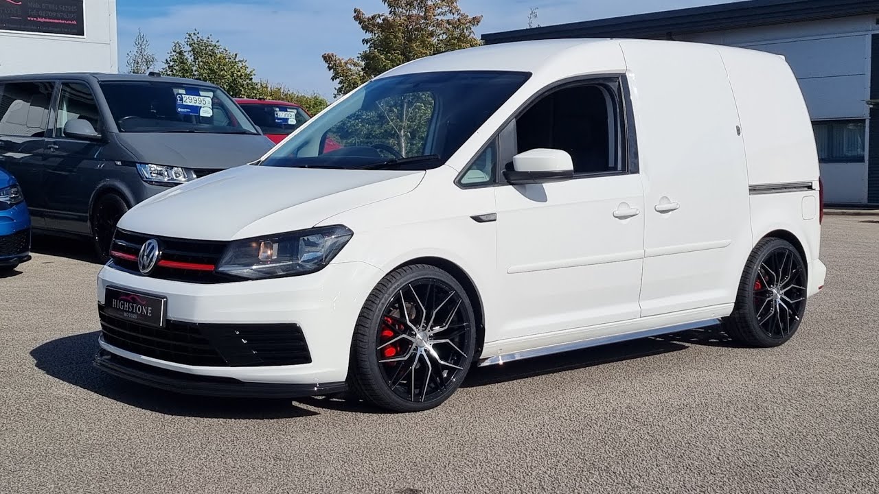 vw caddy mk4 sportline edition r modified Lowered alloys splitter ...