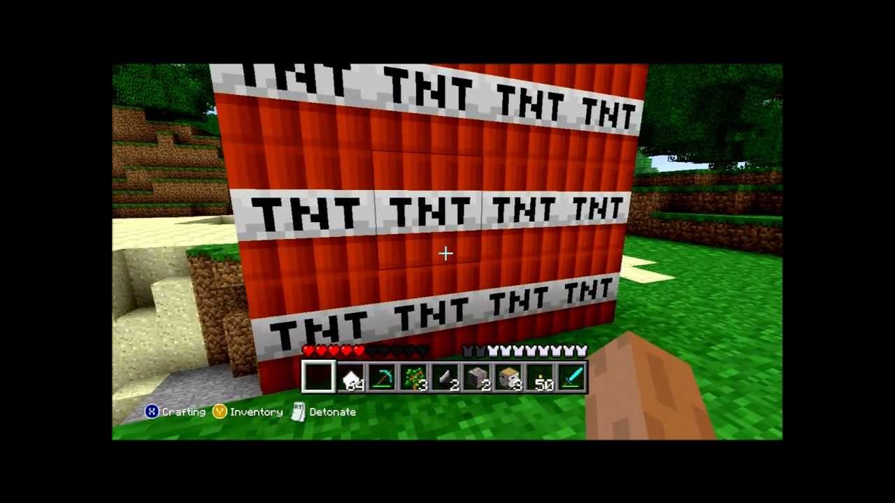 Minecraft TNT explosion!!!!!!! - YouTube